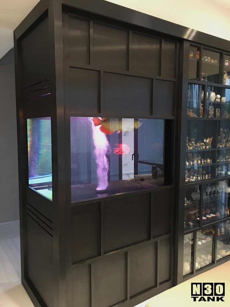 Full Height Tanks - Tall Aquarium with floor-to-ceiling Cabinets - N30 Tank