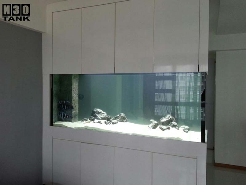 Full Height Tanks - Tall Aquarium with floor-to-ceiling Cabinets - N30 Tank