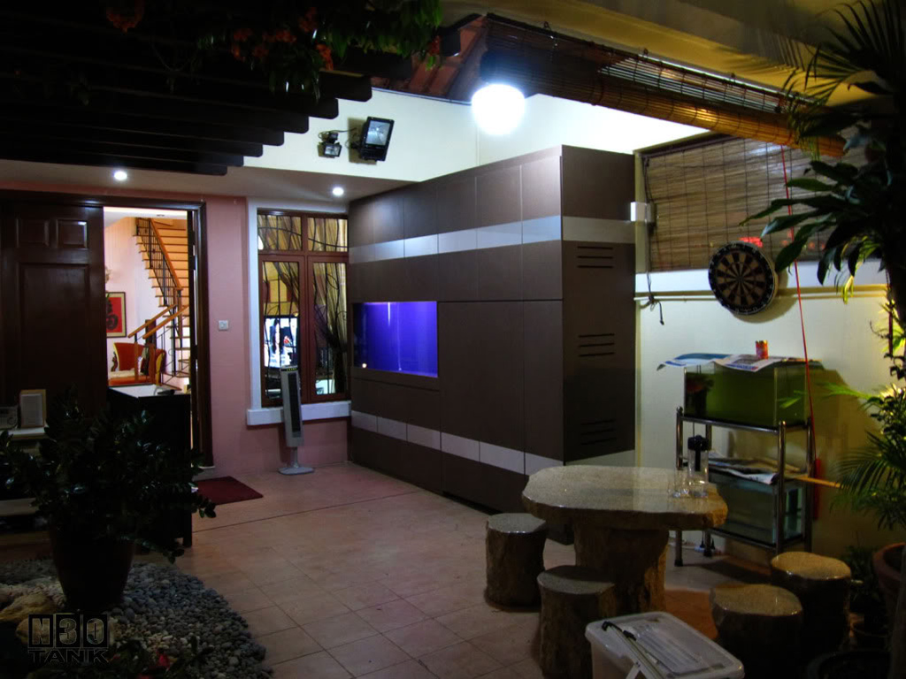 Full Height Tanks - Tall Aquarium with floor-to-ceiling Cabinets - N30 Tank