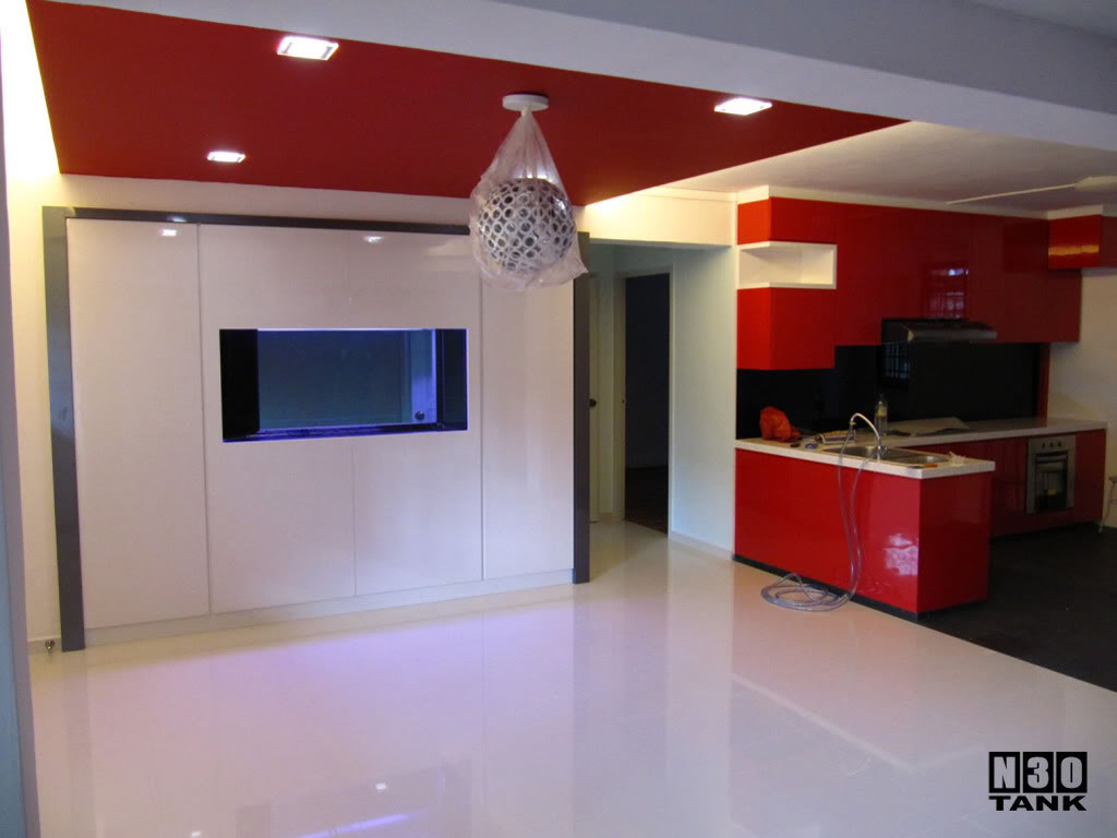 Full Height Tanks - Tall Aquarium with floor-to-ceiling Cabinets - N30 Tank