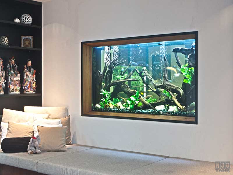 Full Height Tanks - Tall Aquarium with floor-to-ceiling Cabinets - N30 Tank