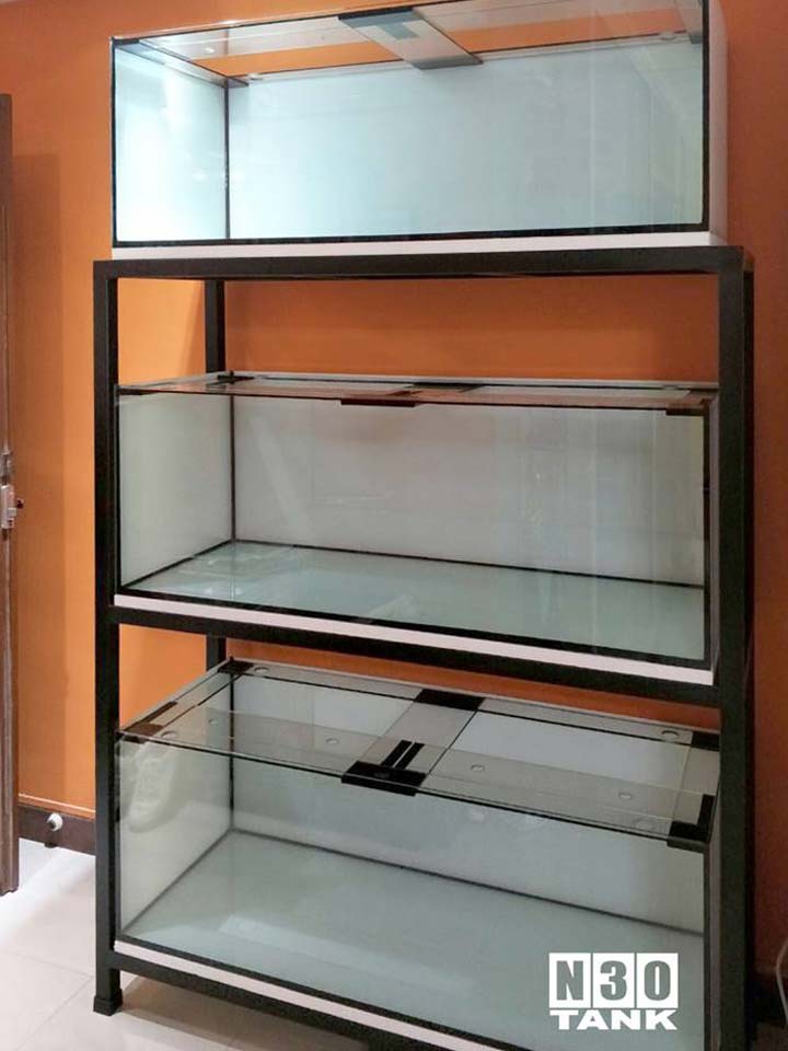 Custom-made Steel Metal Wrought Iron Stands with Aquarium Tanks - N30 Tank