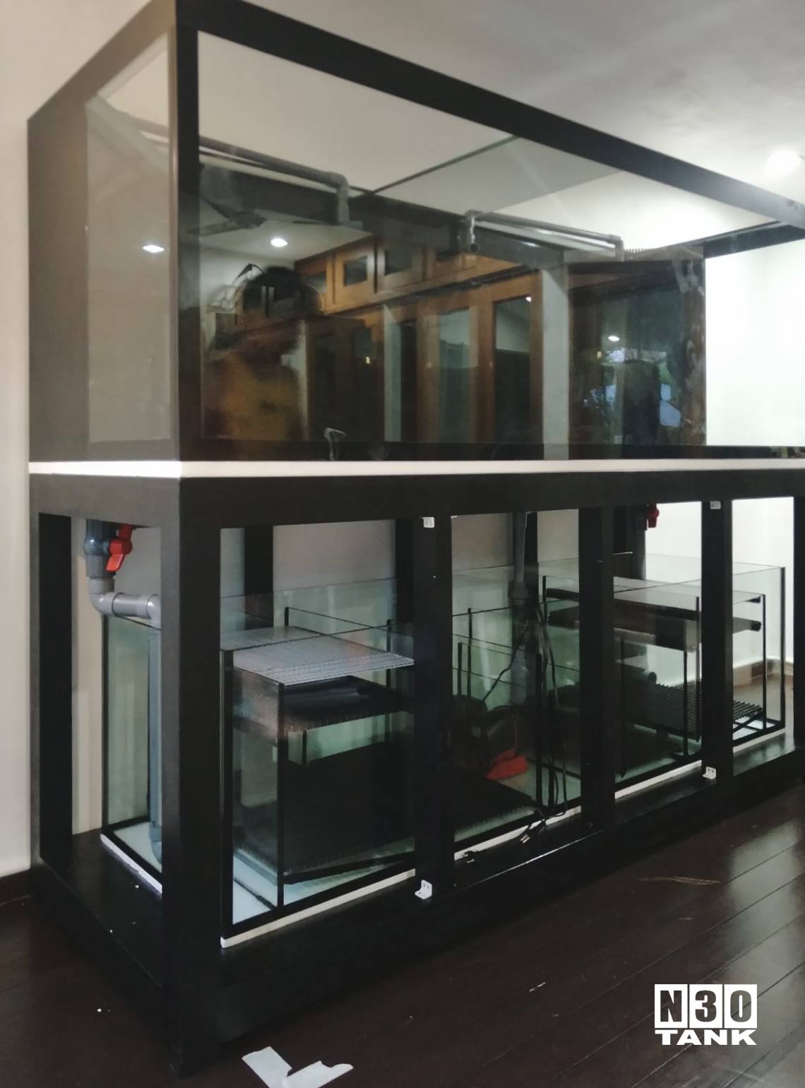 Custom-made Steel Metal Wrought Iron Stands with Aquarium Tanks - N30 Tank