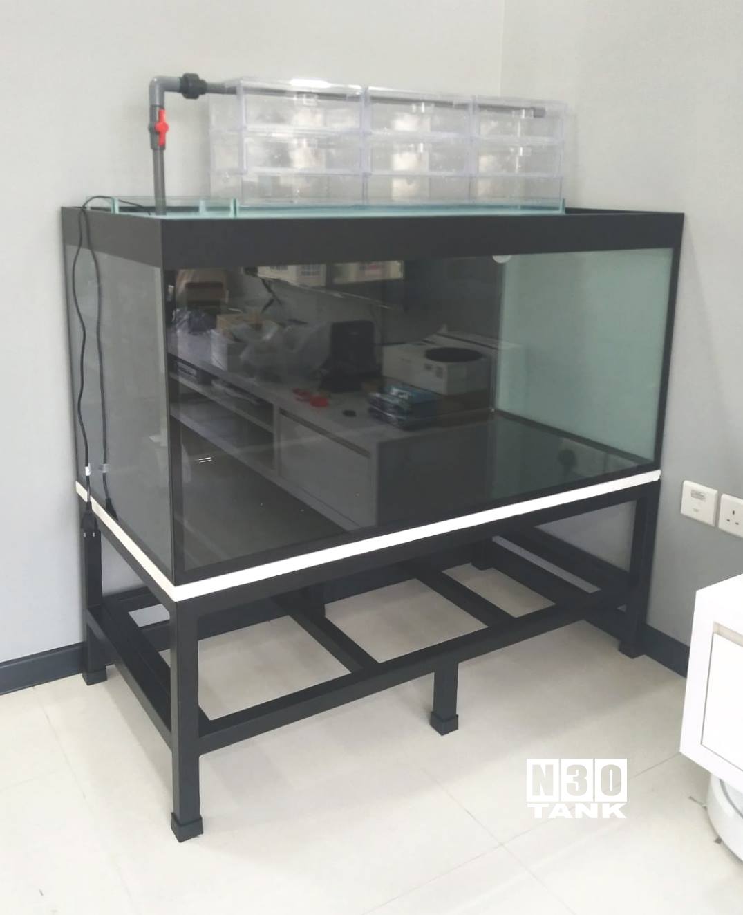 Custom-made Steel Metal Wrought Iron Stands with Aquarium Tanks - N30 Tank