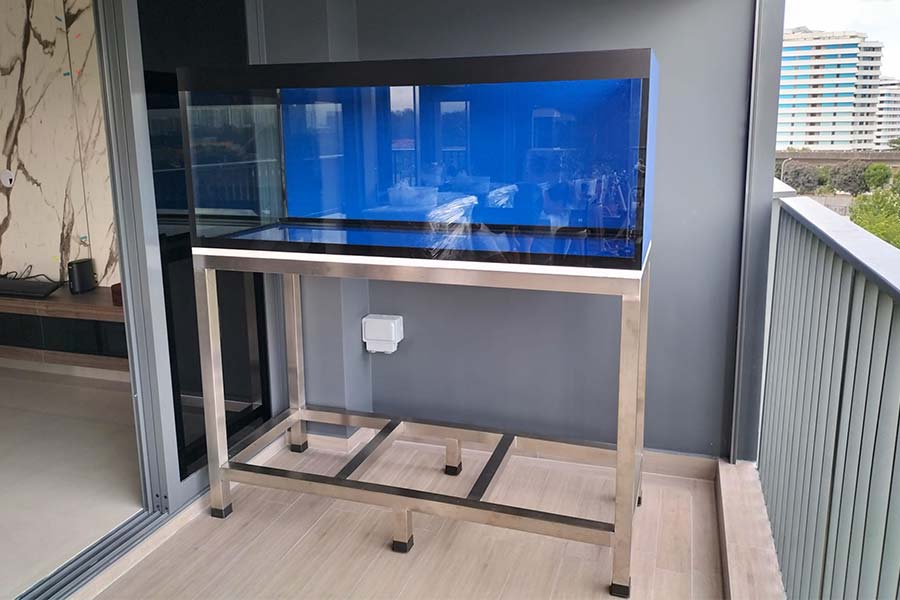 Custom-made Steel Metal Wrought Iron Stands with Aquarium Tanks - N30 Tank