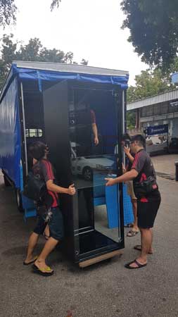Professional Fish Tank Mover Service, Aquarium Transport - N30 Tank