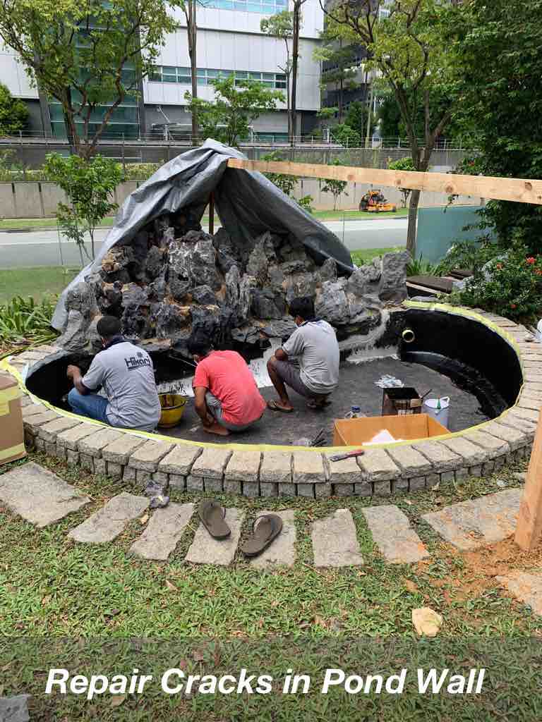 Pond Repair & Maintenance Specialist - Singapore Contractor - N30 Tank
