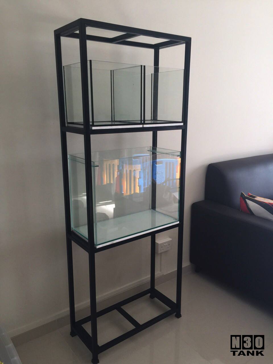 Small Fish Tanks - Compact, Sleek Custom-Made Aquarium - N30 Tank