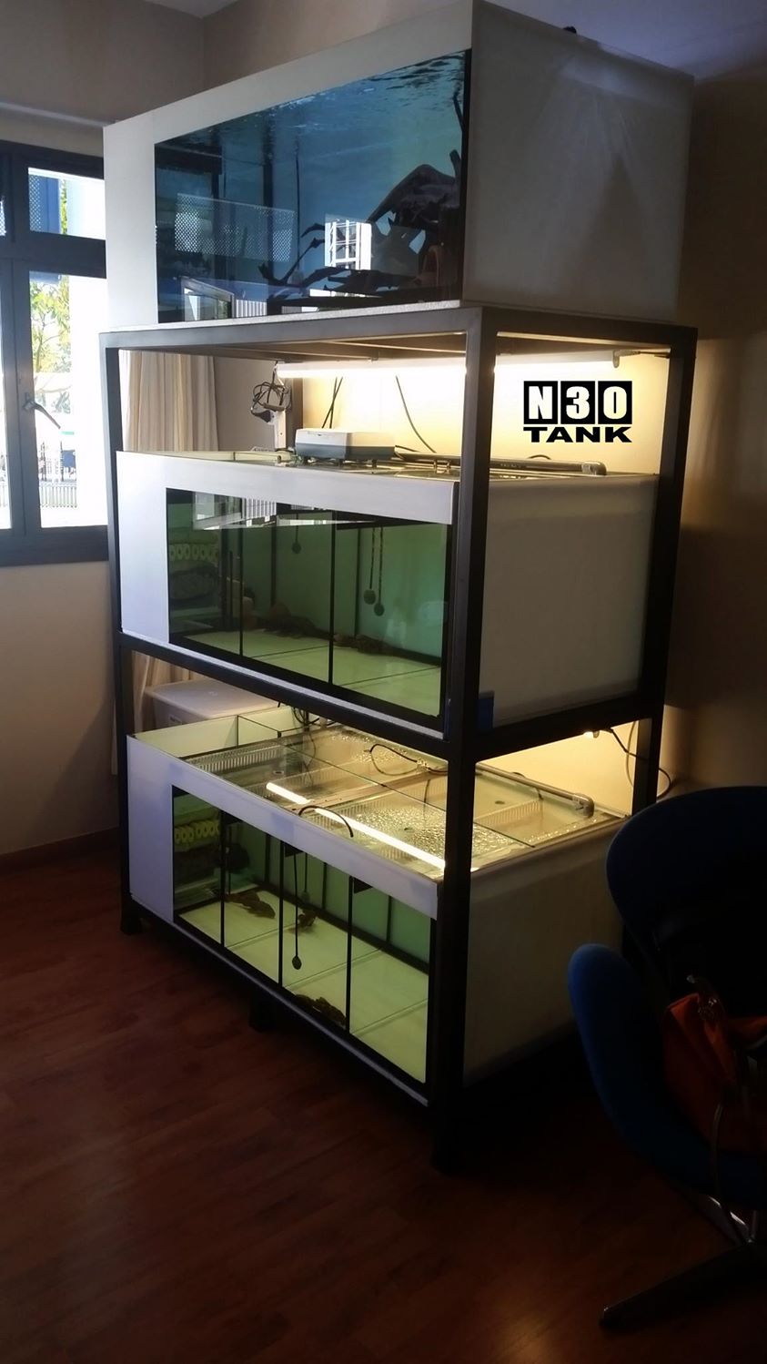 Unique Aquariums - ADA-style Aquarium Cabinet - N30 Tank